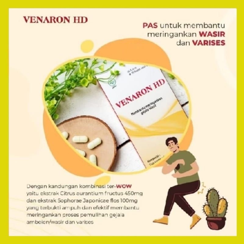 Jual VENARON HD"EXP : DESEMBER 2025,solusi untuk Wasir yang sudah ...