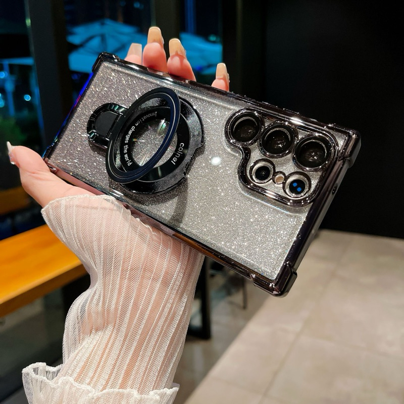 Jual CASE SAMSUNG A15 A16 A26 A36 A56 A24 A25 A35 A55 A54 S22 S23 S24 S25 MAGSAFE CROME GLITER ...