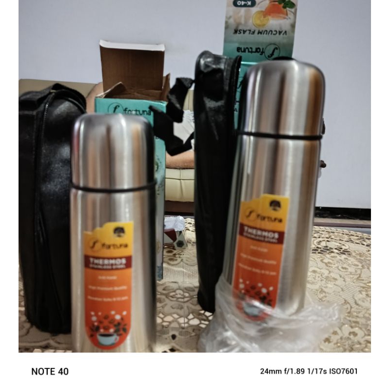 Jual Termos Stainless panas dingin 350ml 500ml Thermos kapsul termos ...