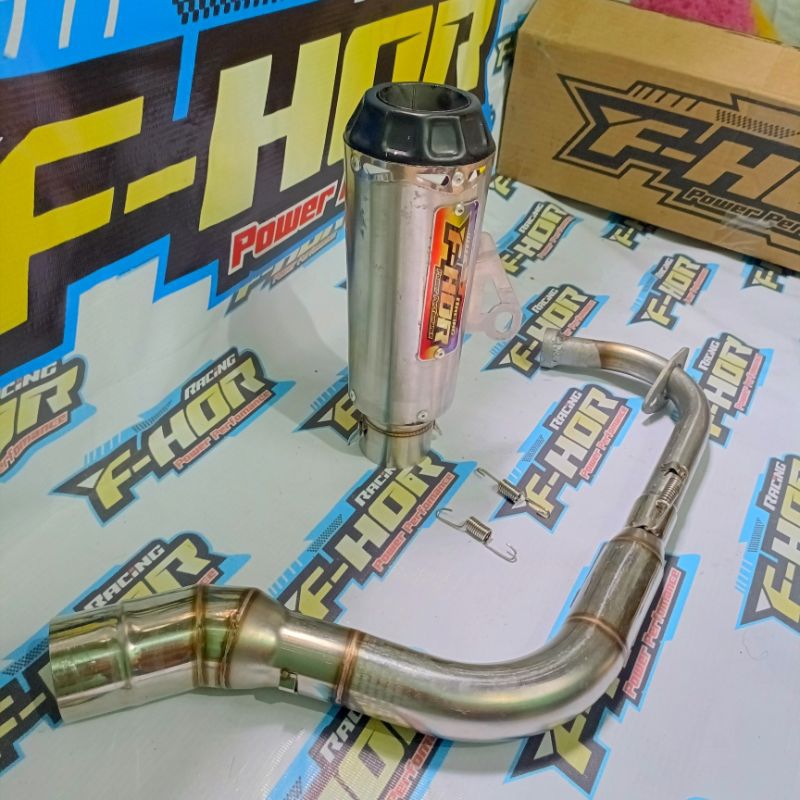 Jual Knalpot FHOR ORIGINAL untuk motor MIO Vario NMAX AEROX PCX BeaT Fi ...