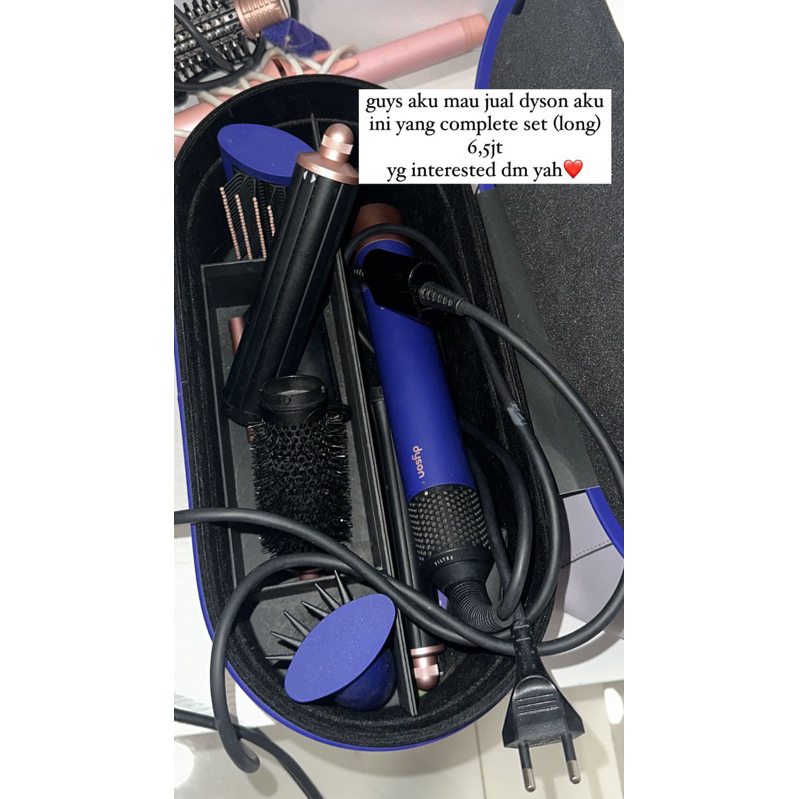 Jual [PRELOVED] DYSON AIRWRAP COMPLETE LONG SET | Shopee Indonesia