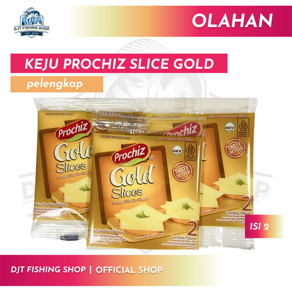 Jual Prochiz Gold Slice (Isi 2) | Shopee Indonesia