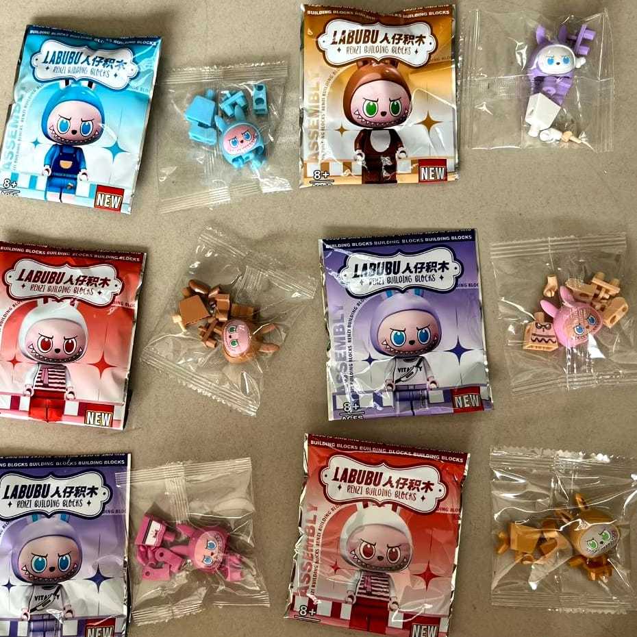 Jual Labubu Mikro Brick Labubu Mini Figure Labubu Bongkar Pasang ...