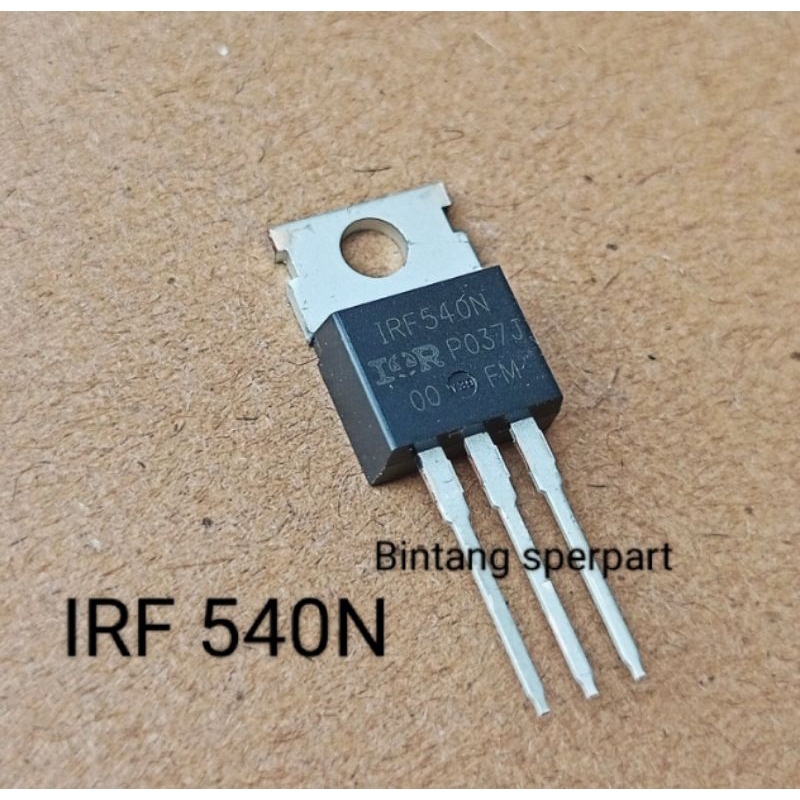 Jual IRF540 MOSFET IRF540 IRF 540 TRANSISTOR IRF540N TRANSISTOR IRF 540N | Shopee Indonesia
