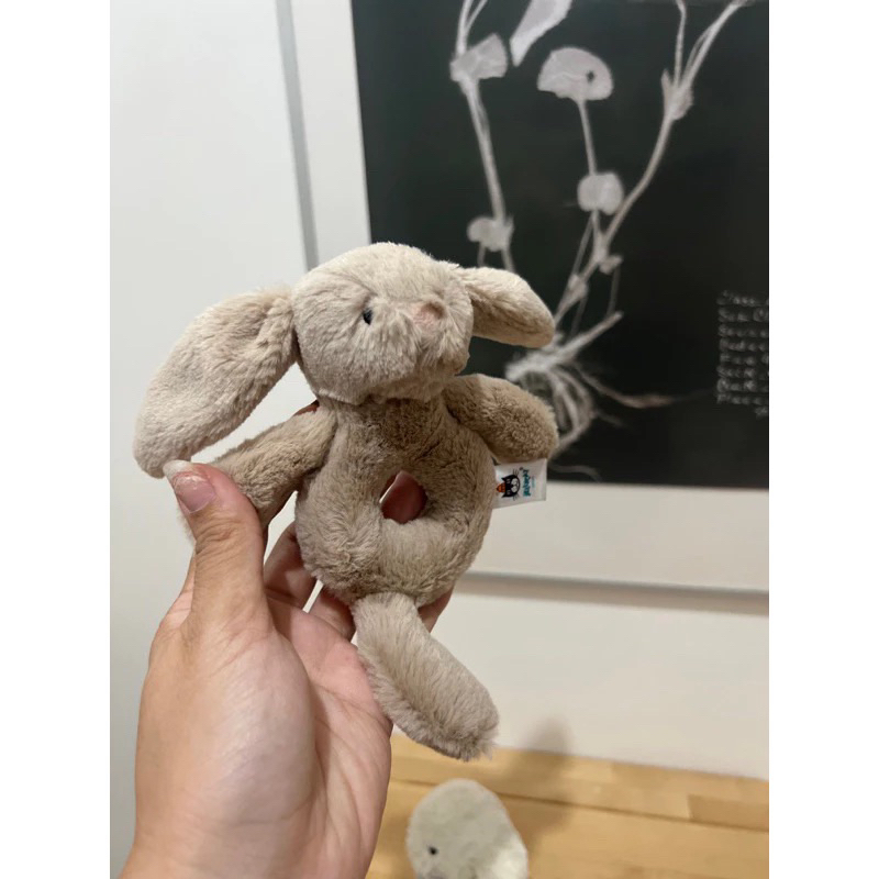 Jual Jellycat rattle bunny beige | Shopee Indonesia