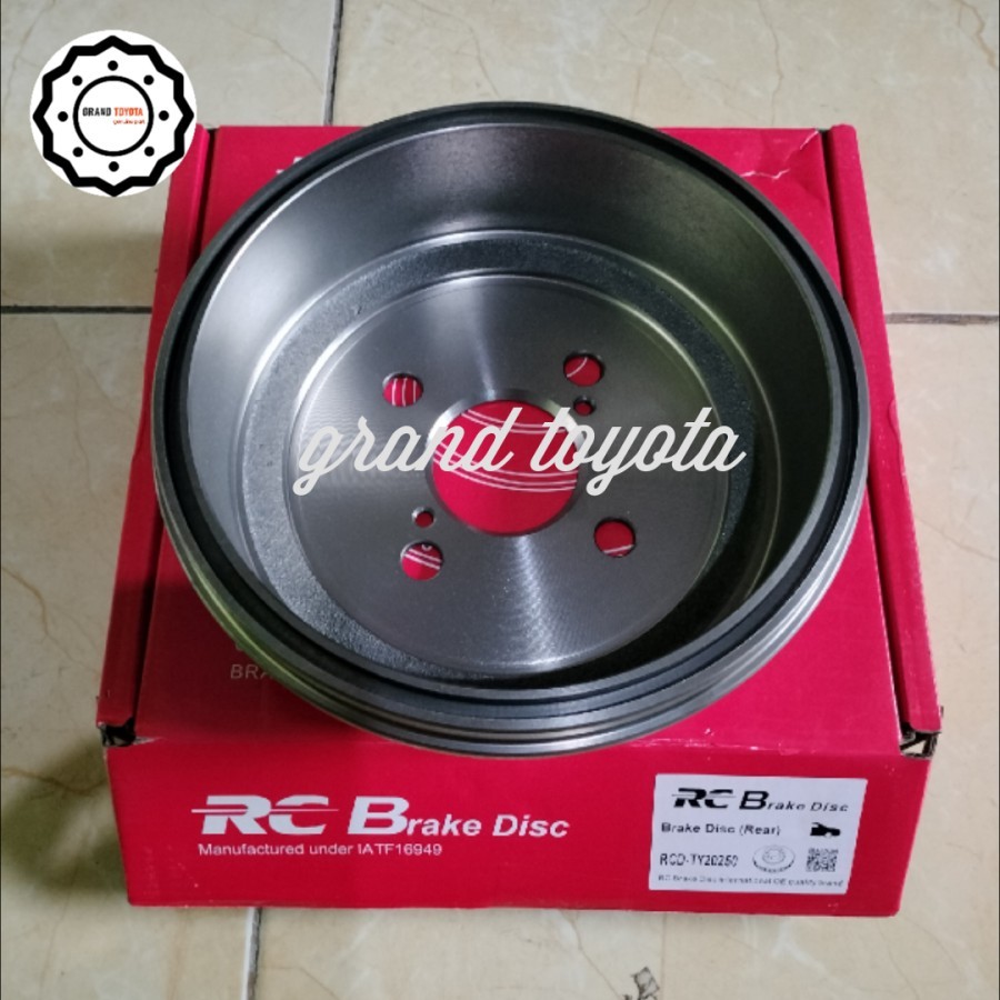 Jual Brake Drum Tromol Belakang Corolla Great Allnew 1.6cc 1.8cc RCB ...