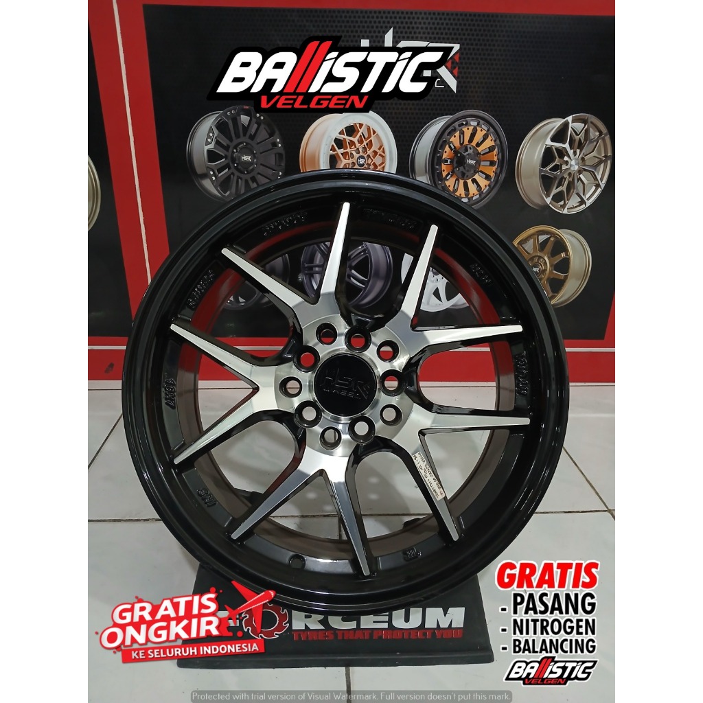 Jual Velg Mobil HSR Ring 16 Xpander Grandmax L300 Ertiga Altis New Xenia HSR Hyura R16 Model ...