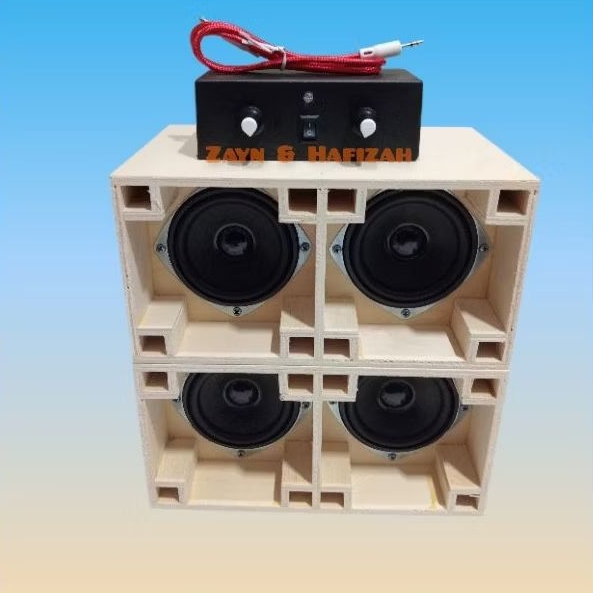 Jual PAKET MINIATUR SOUND SYSTEM 3IN DOBEL SIAP BUNYI | Shopee Indonesia