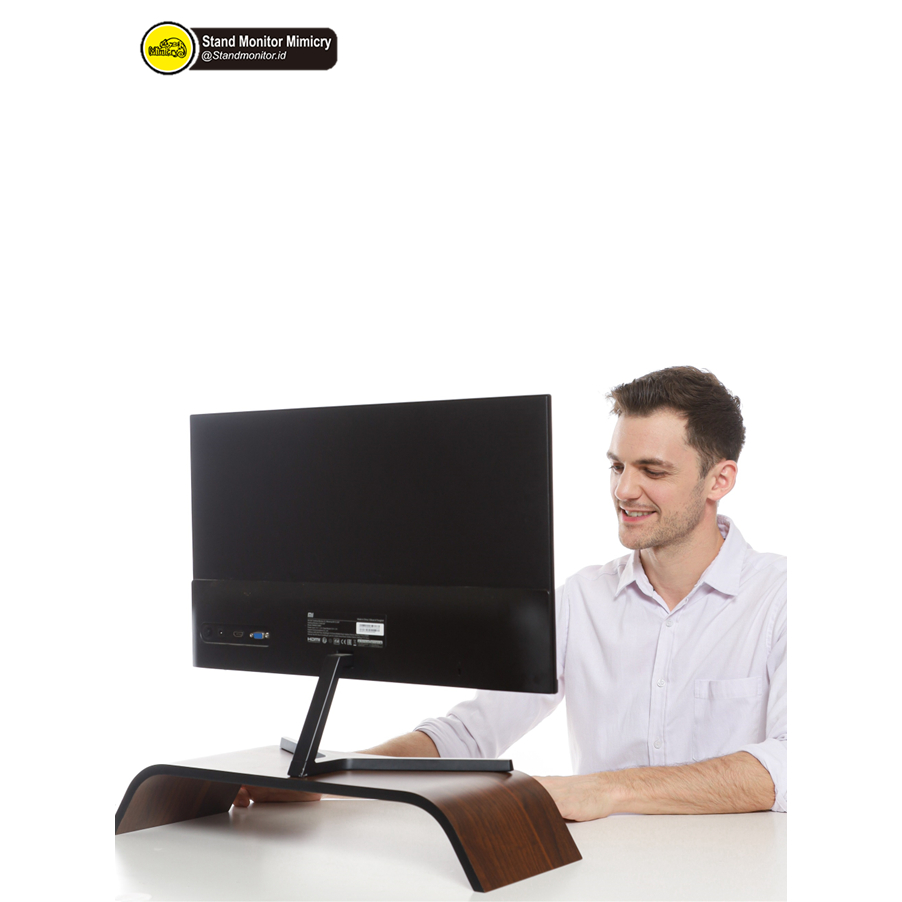 Jual Stand Monitor Kayu Lengkung Berkualitas – Tatakan Ergonomis untuk ...