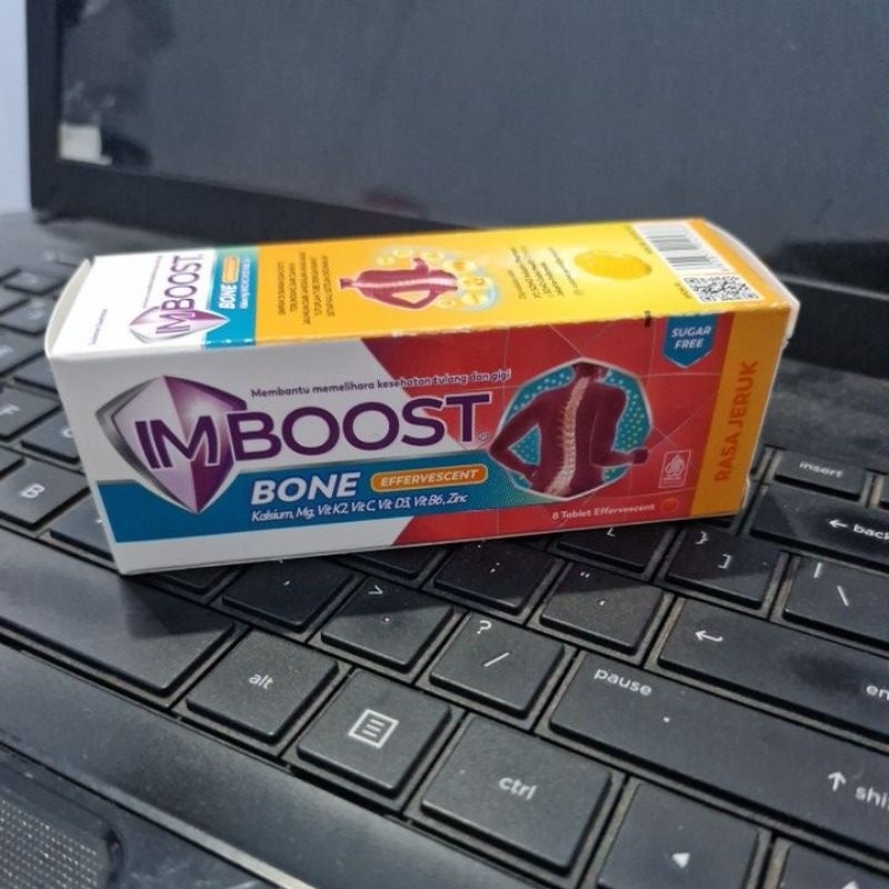 Jual Imboost Bone Suplemen Kesehatan Tulang Gigi Tablet Effervescent ...