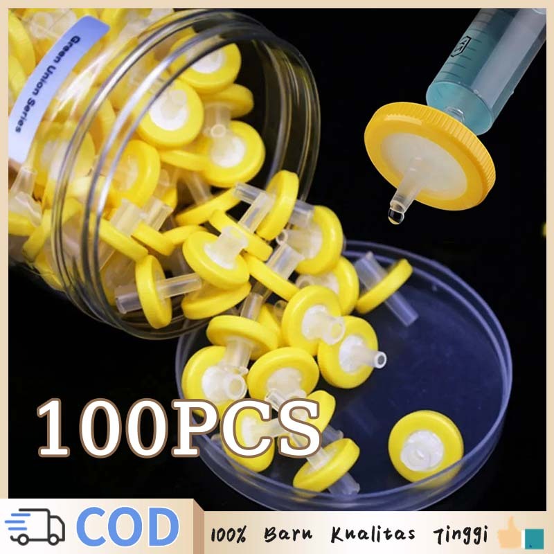 Jual Syringe Filter Syringe Filter 0.22 Um Filter Syringe Nylon 25mm ...