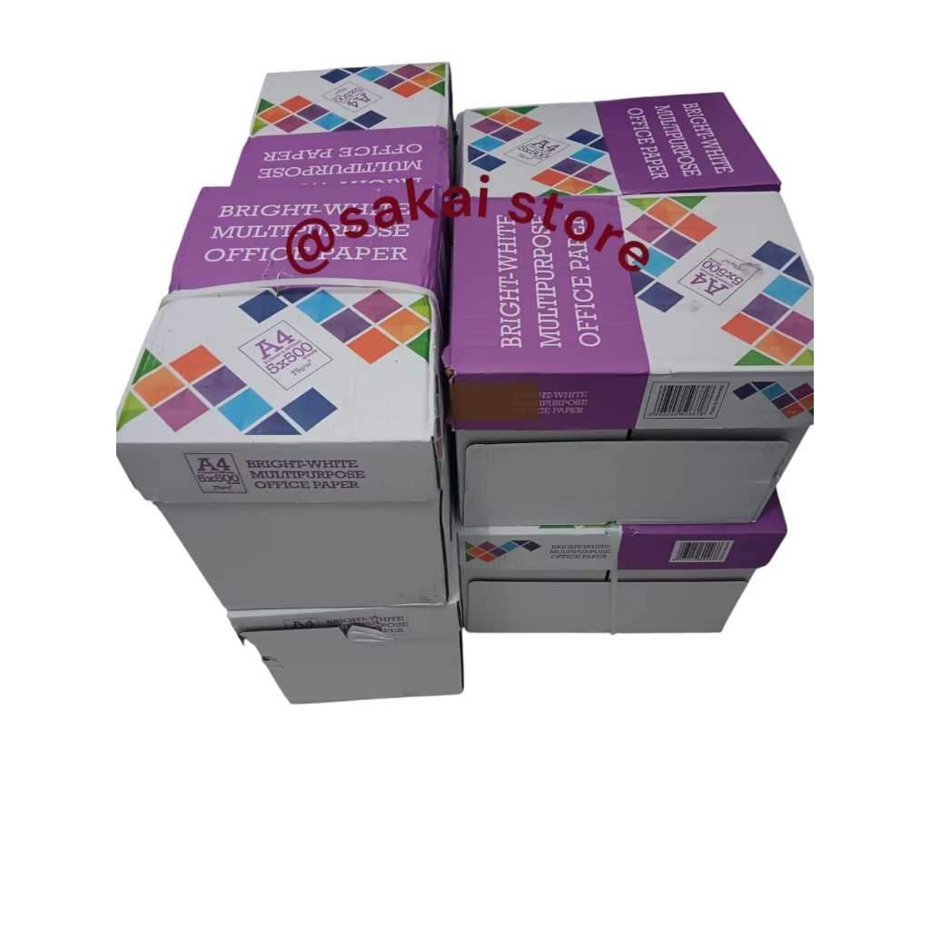 Jual Kertas HVS A4 BMO 75Gsm 1 Carton | Shopee Indonesia