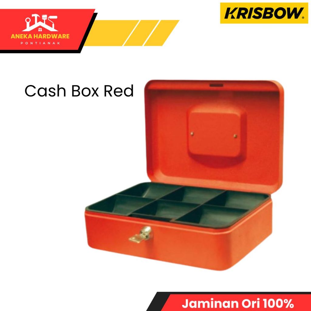 Jual Krisbow Cash Box 25x18x9 Cm - Oranye | Shopee Indonesia