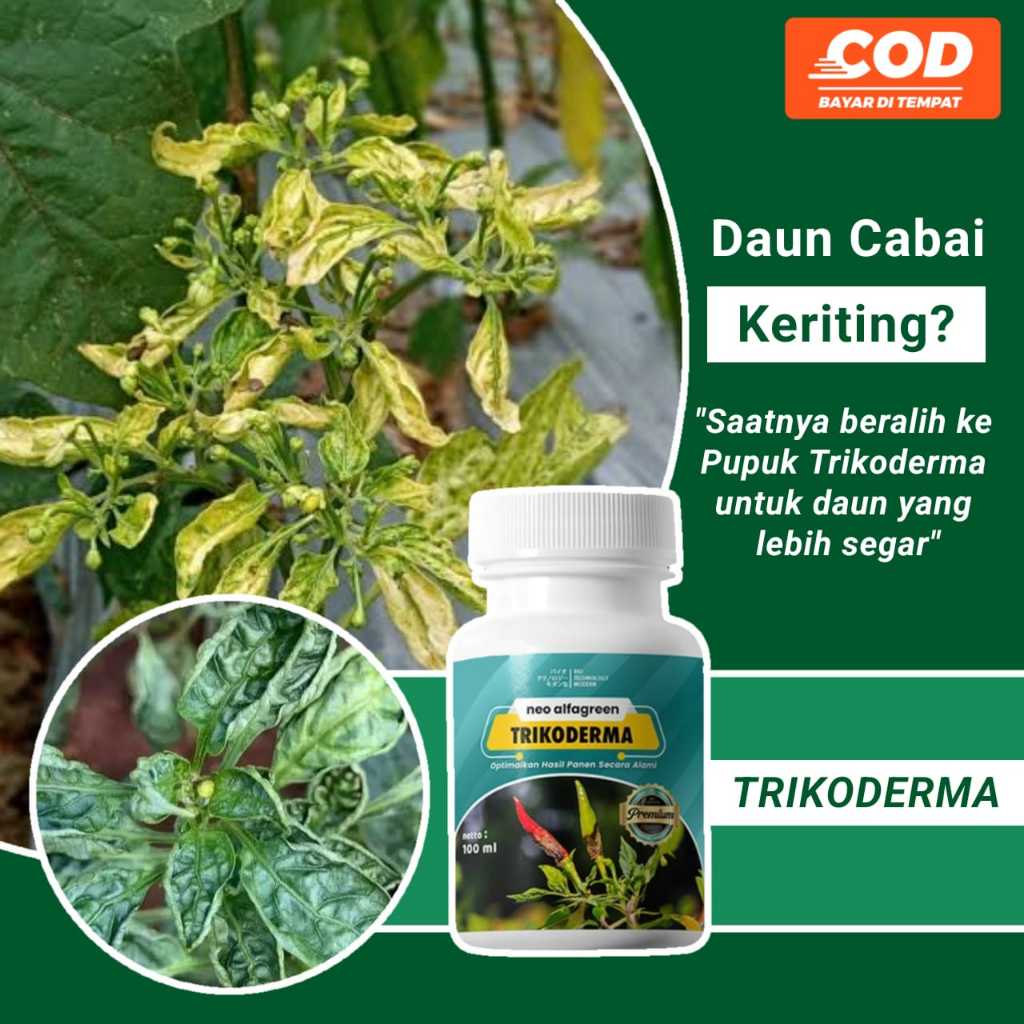 Jual Pupuk Neo Trikoderma Fungisida Cair Alami, Anti Jamur, Anti Daun ...