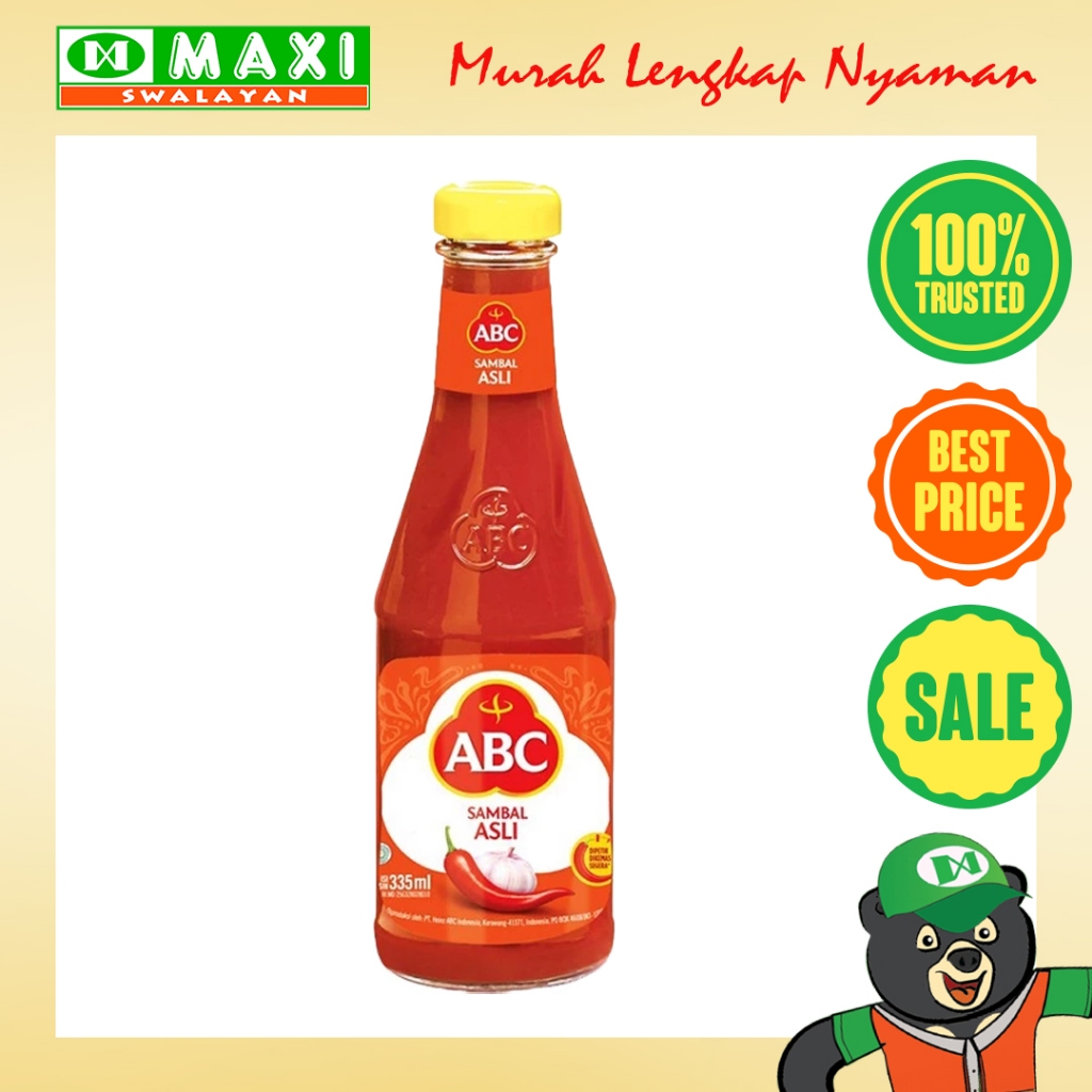 Jual ABC Sambal Asli Kemasan 335ml | Shopee Indonesia