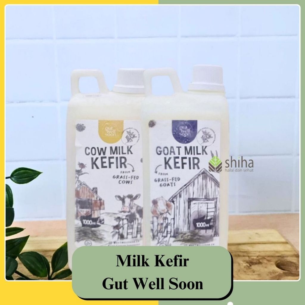 Jual SHIHA - Goat Milk Kefir I Cow Milk Kefir - Gut Well Soon ...