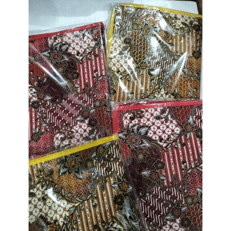 Jual MAP BINDER A5 BATIK KAIN MAP BINDER MOTIF BATIK MAP BINDER CORAK ...