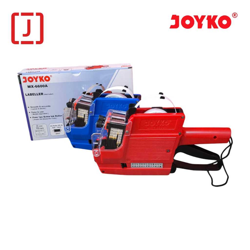 Jual Price Labeller Joyko MX-6600A / Alat Label harga 2 Baris Angka ...
