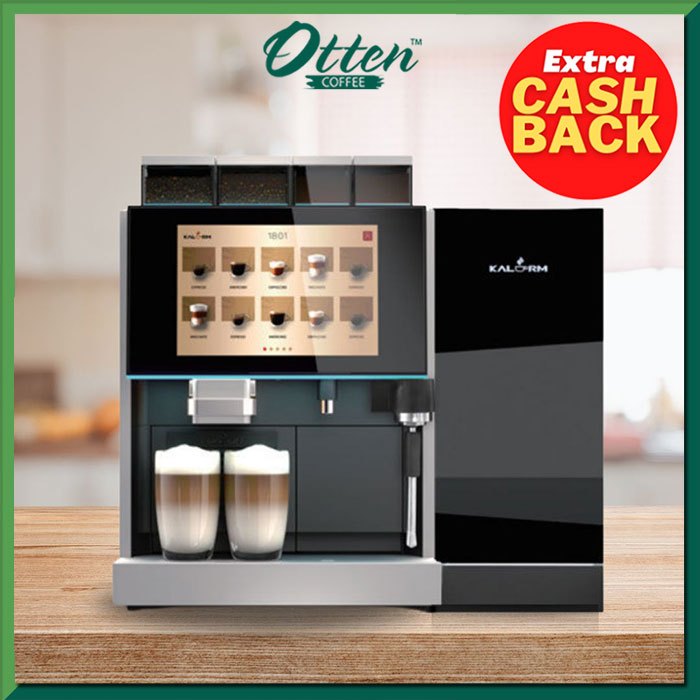 Jual Kalerm - Fully Automatic Commercial Espresso Machine X465 + Milk Cooler C2S / Mesin Kopi ...