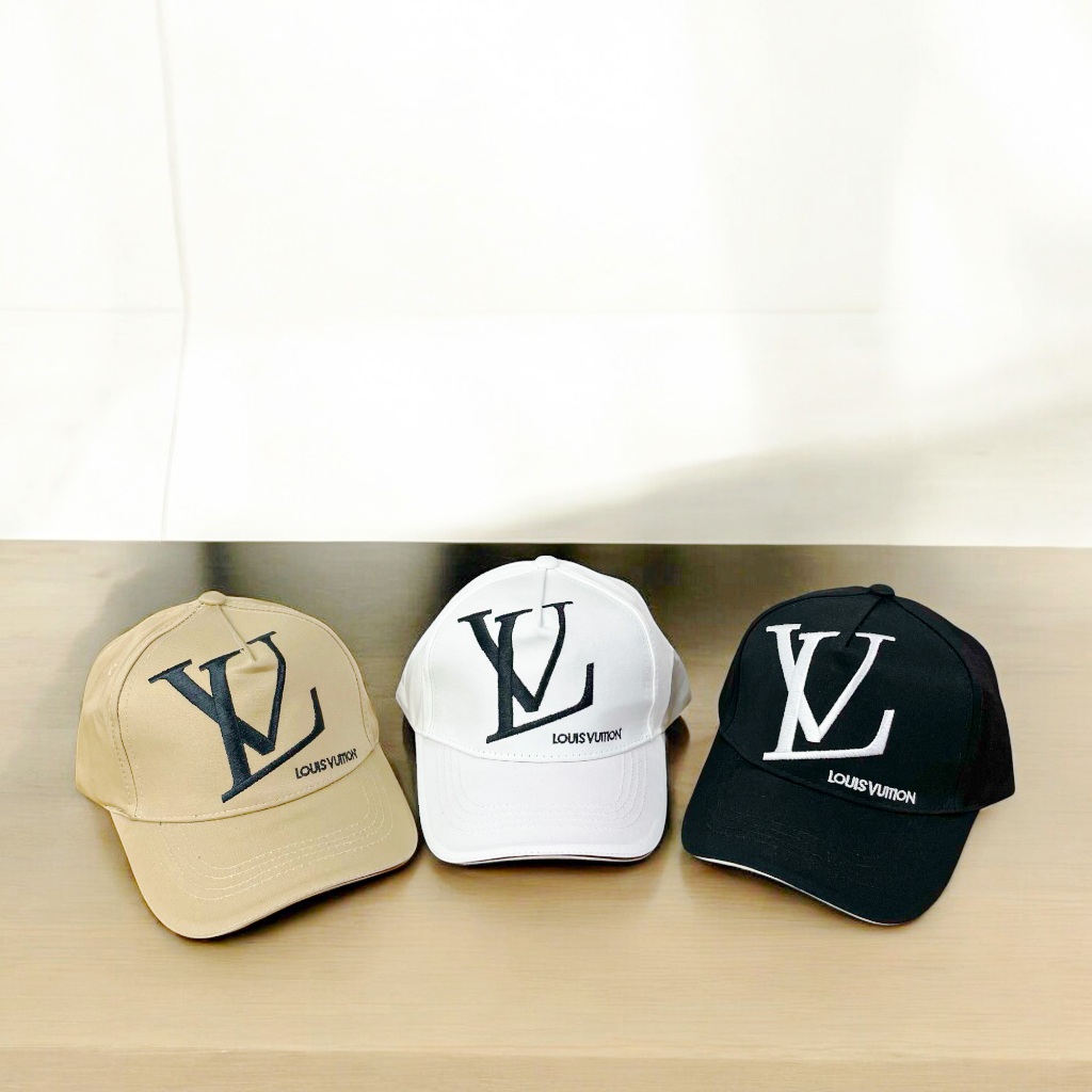 Jual LV Baseball Hat Cap Vintage Big Logo Unisex | Shopee Indonesia