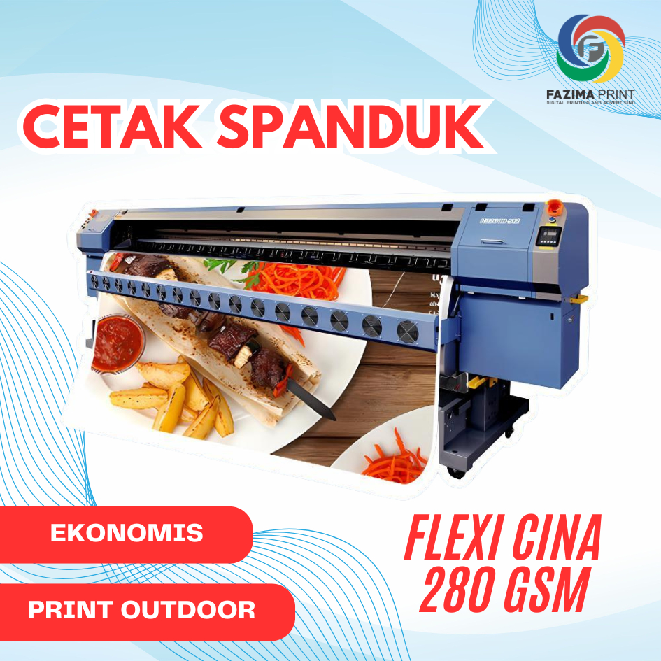 Jual Digital Printing Flexi Frontlite China 280gsm Banner Spanduk Baliho Termurah | Shopee Indonesia