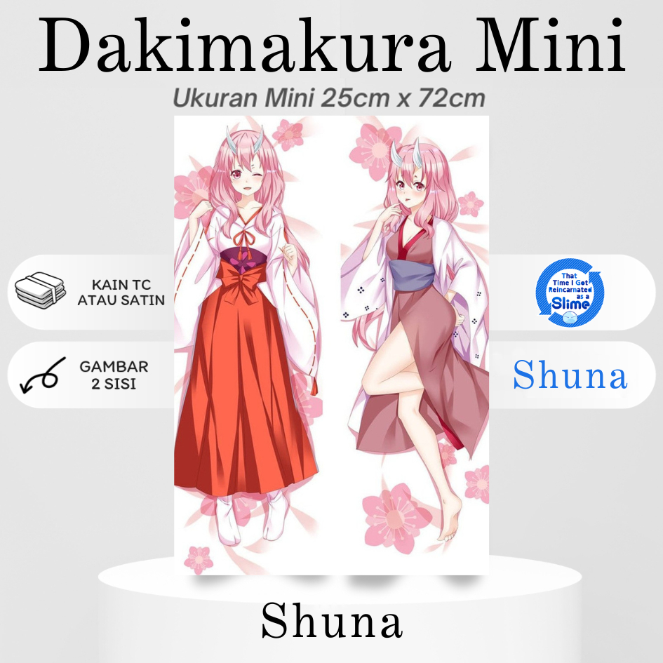 Jual DAKIMAKURA MINI SHUNA That Time I Got Reincarnated as a Slime ...