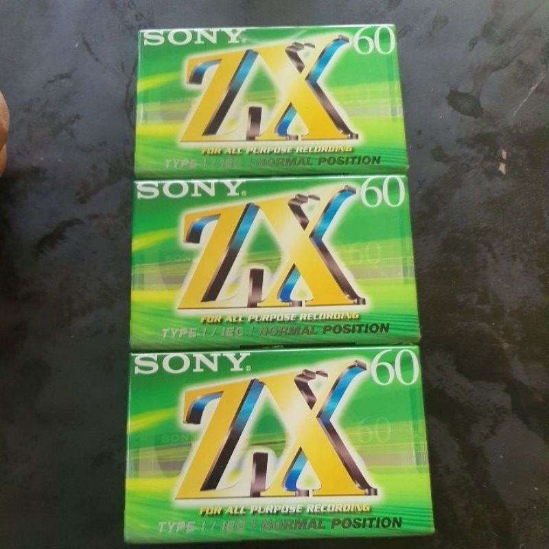 Jual KASET PITA KOSONG SONY ZX 60menit | Shopee Indonesia