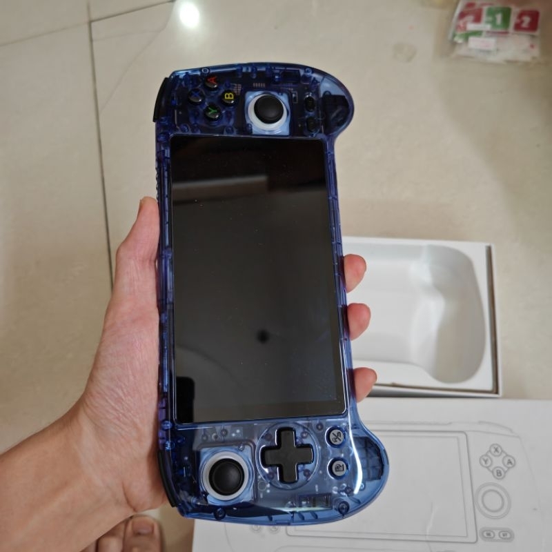 Jual Anbernic RG556 Retro Handheld Console Gaming Blue 128GB 128 Gb ...