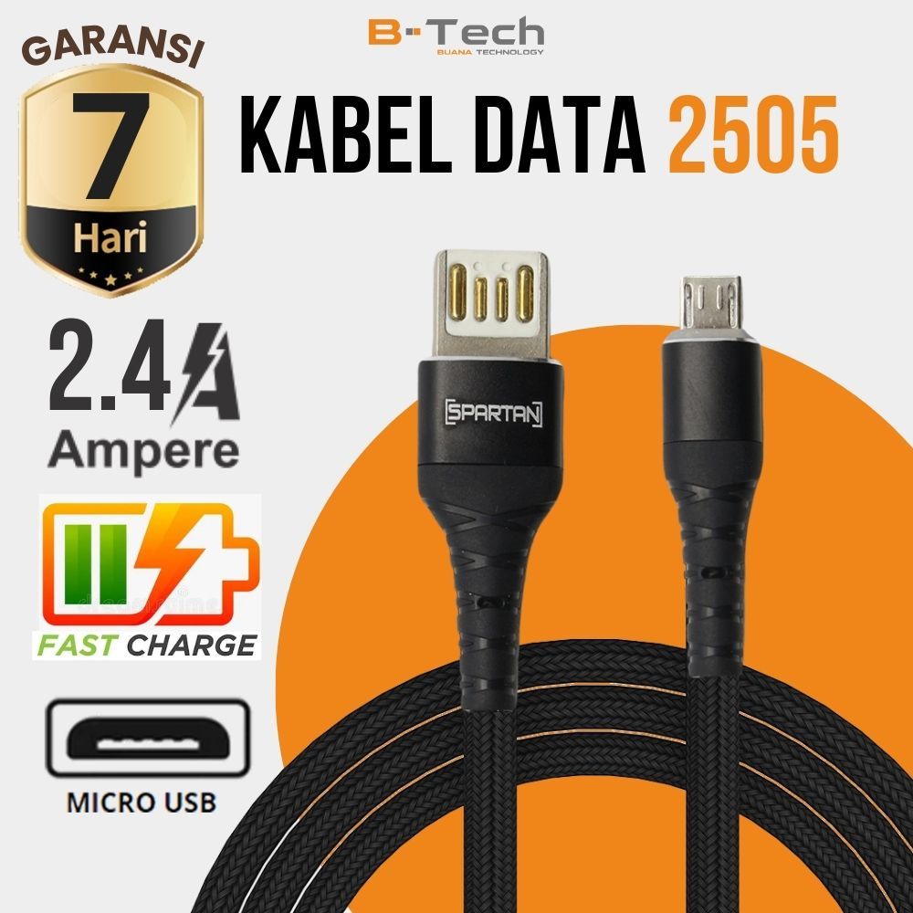 Jual Kabel Data Micro USB Type C 100cm Fast Charging 2505 | Shopee ...