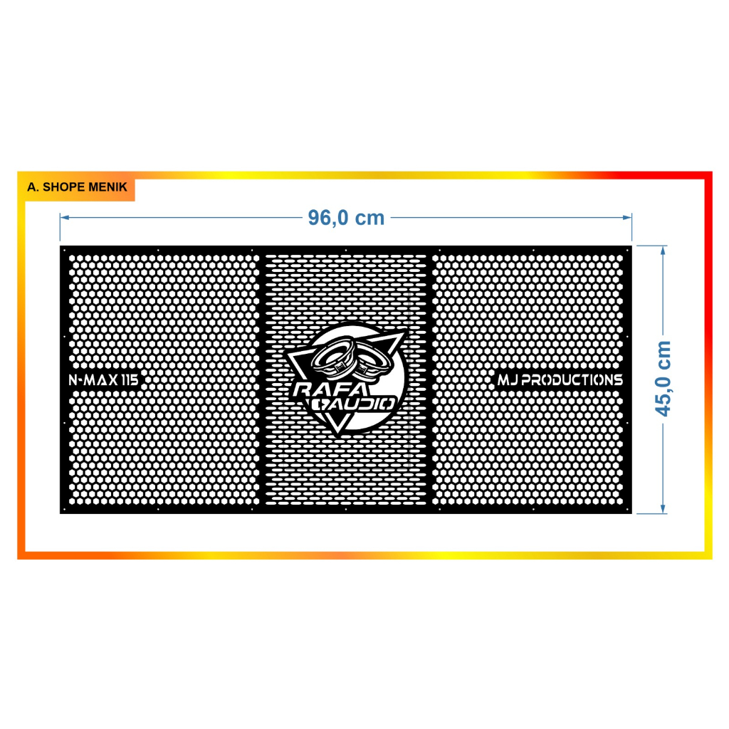 Jual gril custom rafa audio bahan 1,2 mm | Shopee Indonesia