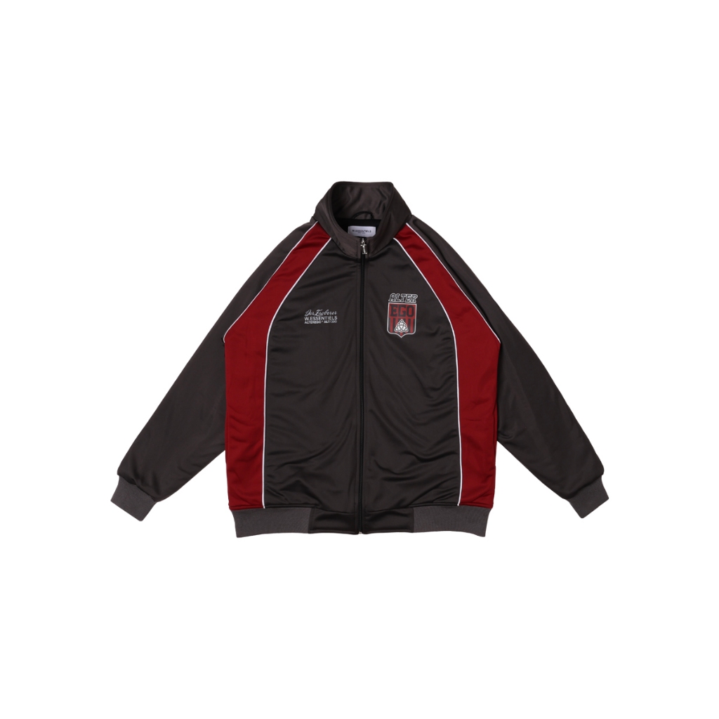 Jual W.Essentiéls x Alter ego Jaket Obelisk Track Jacket Dark Heather ...