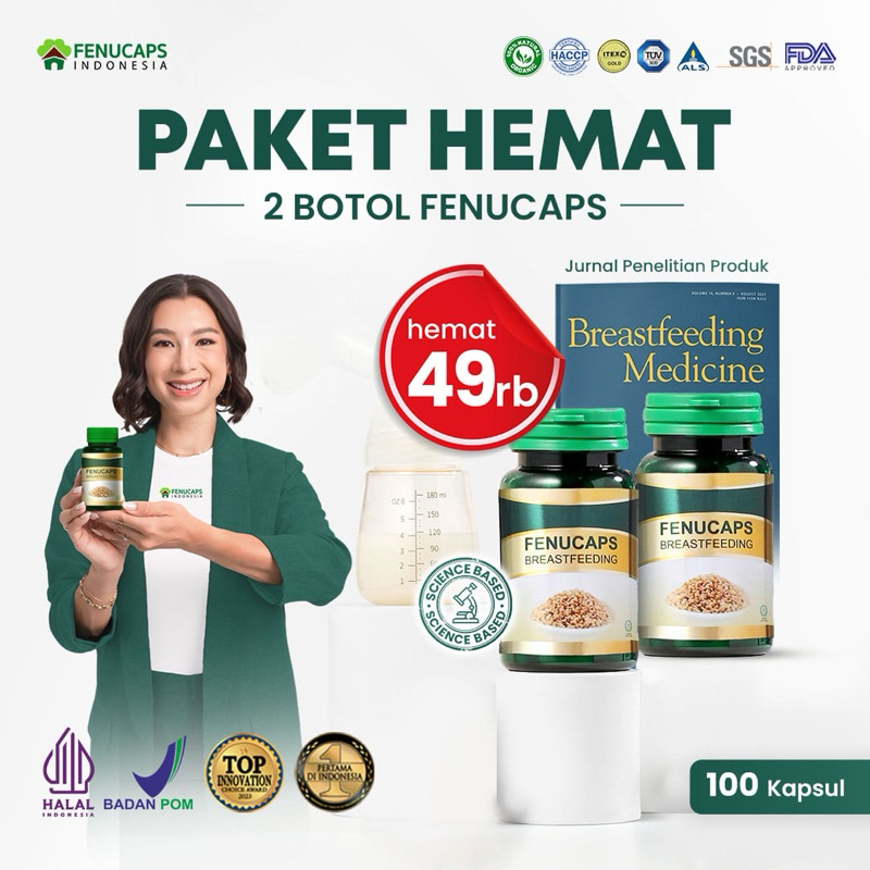 Jual Fenucaps Asi Booster (PAKET HEMAT 2 BOTOL) | Shopee Indonesia Jual Fenucaps Asi Booster (PAKET HEMAT 2 BOTOL) | Shopee Indonesia