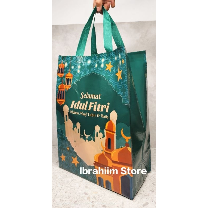 Jual (ECER) TAS PARSEL LEBARAN IDUL FITRI UKURAN 30x40x15cm TAS PARCEL ...