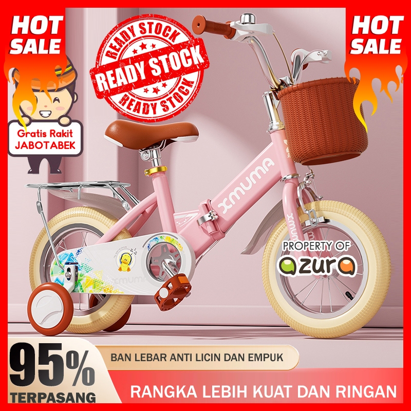 Jual XMUMA Sepeda Lipat Klasik Anak KOREA 2025 Import sepeda roda tiga ...