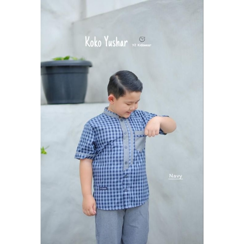 Jual Setelan Koko Anak Terbaru/ KOKO YUSHAR Original y2kidswear | Shopee Indonesia