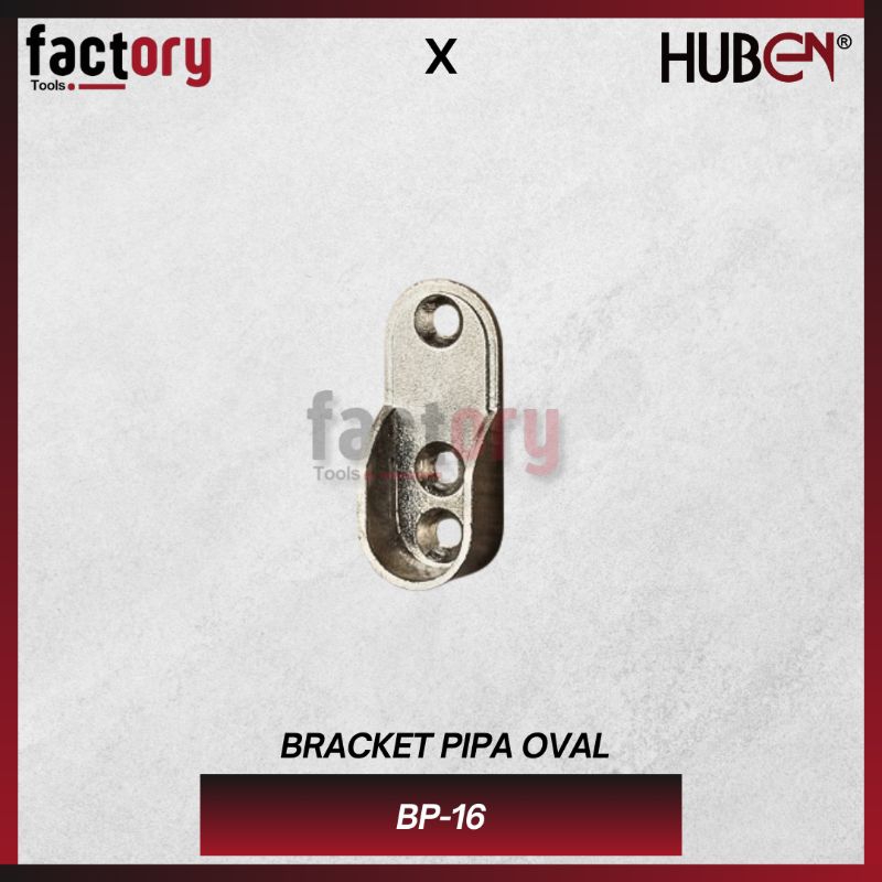 Jual Bracket Pipa Oval Huben BP-16 MM (set) | Shopee Indonesia
