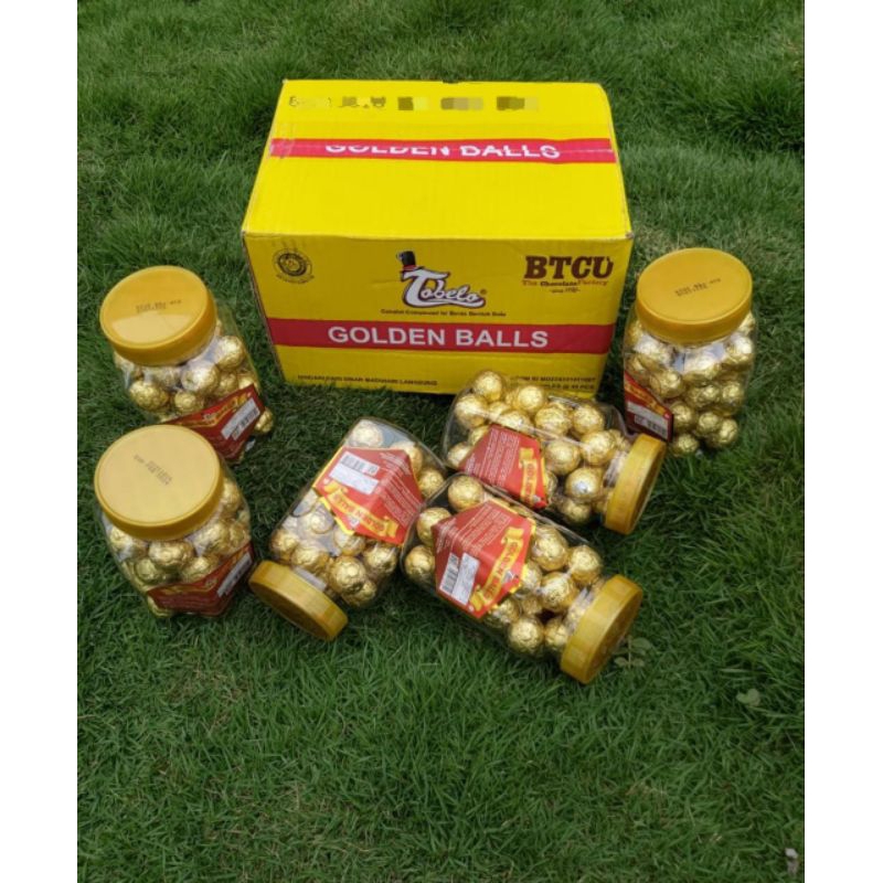 Jual coklat bola tobelo golden ball 1 toples | Shopee Indonesia