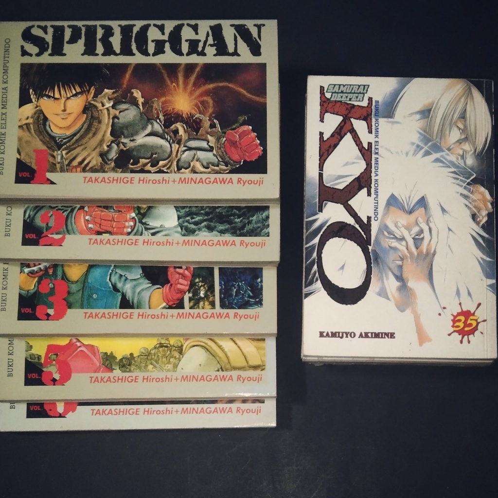 Jual Komik Samurai Deeper Kyo - Spriggan (Elex Media) | Shopee Indonesia