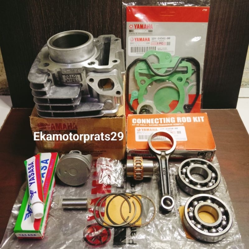 Jual Paket Blok Seher isi Komplit 1DY + Setang Seher + Bering kruk as + Lem Yamaha Jupiter Z1 ...