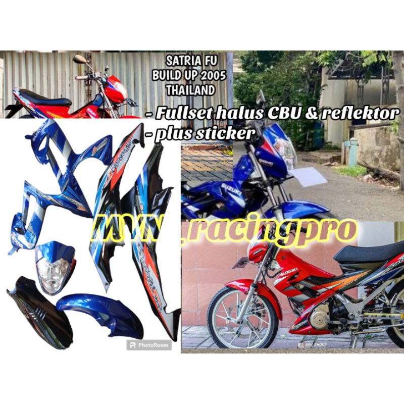 Jual Cover dek bodi body full set fullset halus biru hitam plus ...