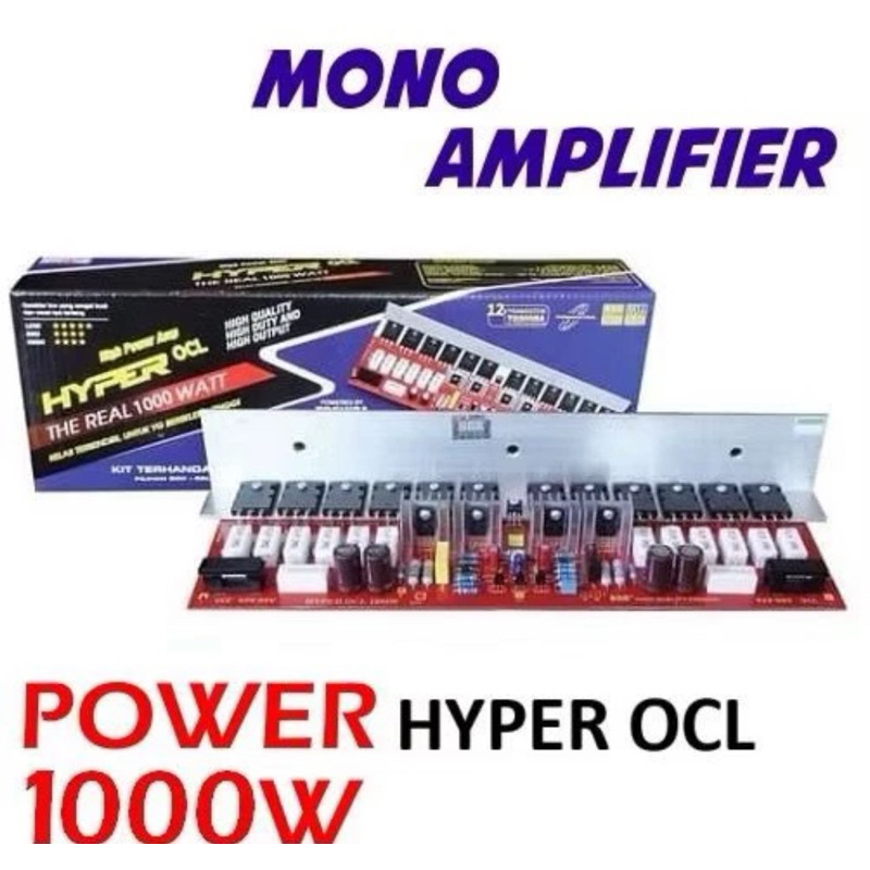 Jual KIT POWER AMPLIFIER HYPER OCL 1000W AMPLI POWER AMPLIFIER BELL BGR 1 | Shopee Indonesia