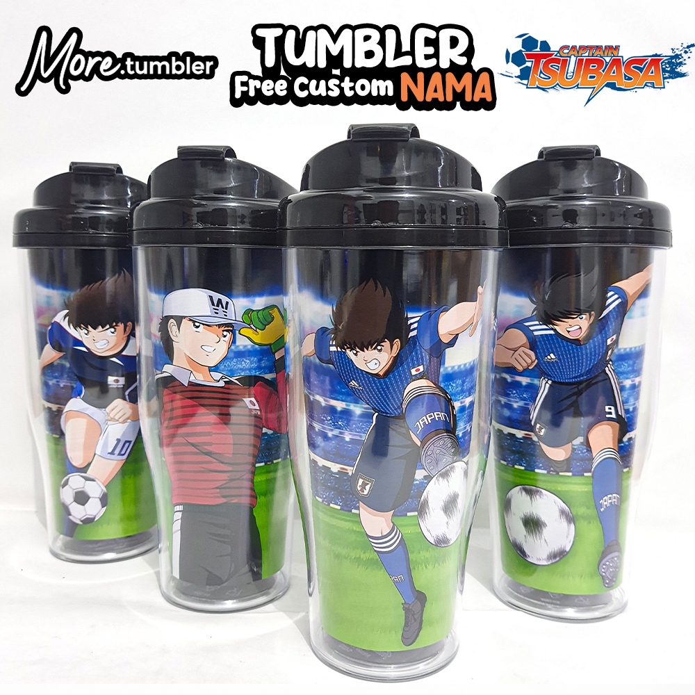 Jual Tumbler Tsubasa / botol minum CAPTAIN TSUBASA / Hyuga Misaki ...