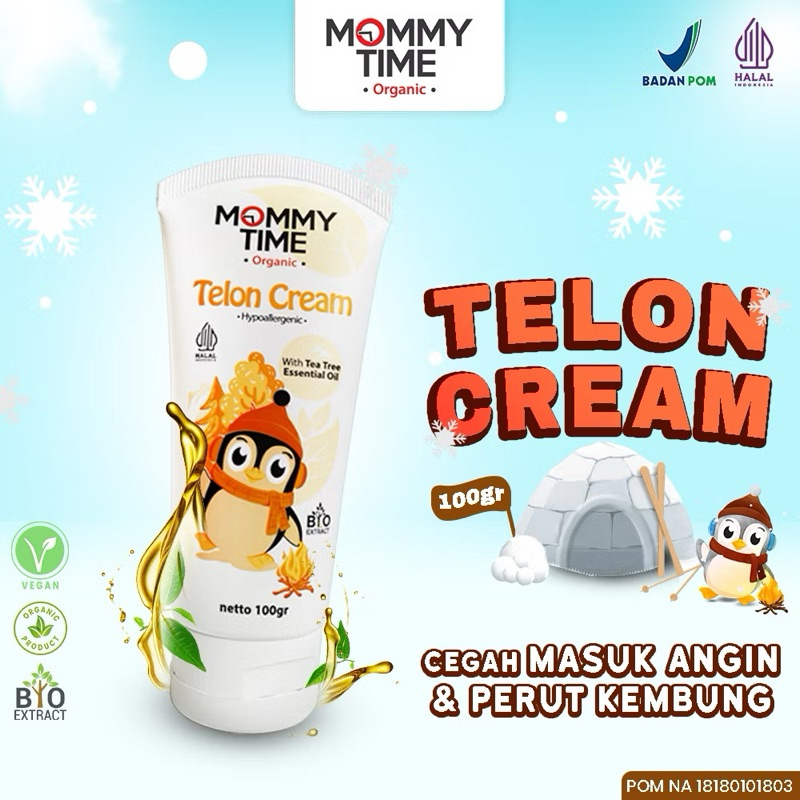 Jual Mommy Time Telon Cream with Tea Tree Oil & Eucalyptus Oil | Shopee ...
