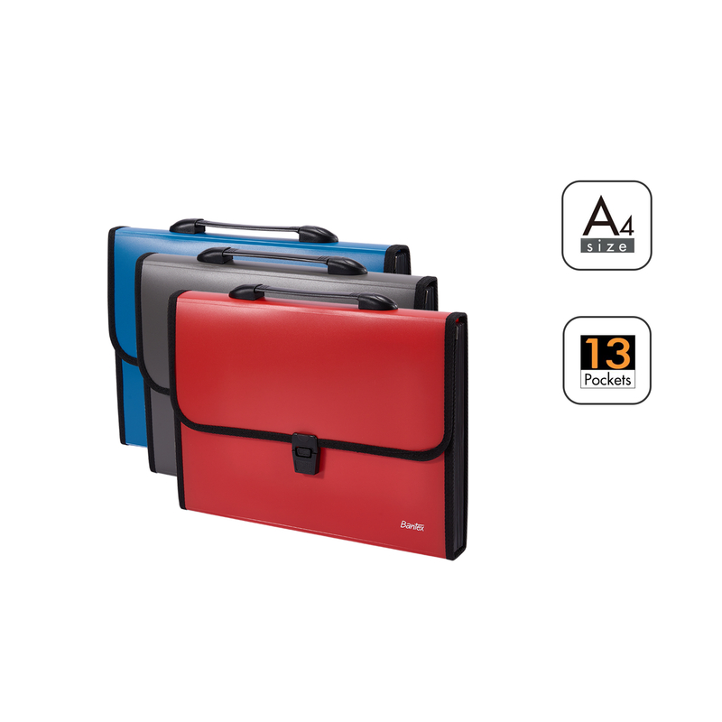 Jual [Terminal Stationery 01] Bantex Map Harmonika A4 / Expanding File ...