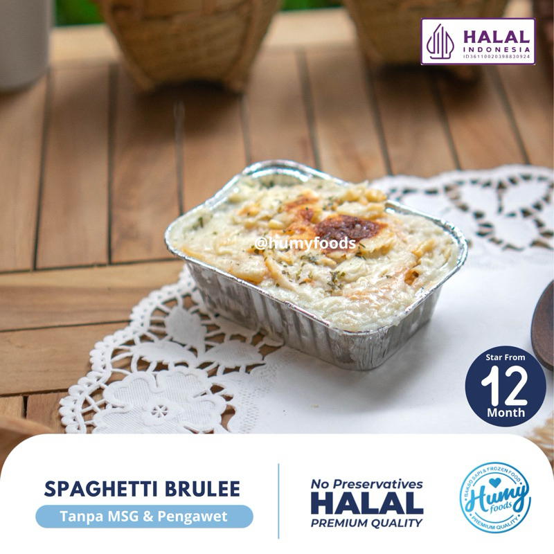 Jual SPAGETHI BRULEE HOME MADE No MSG no Pengawet | Shopee Indonesia