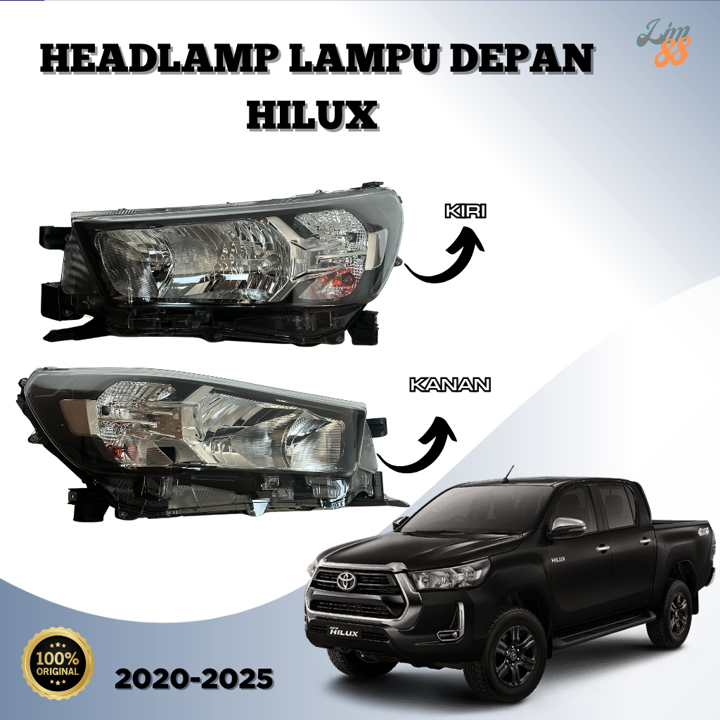 Jual Head Lamp (Lampu Depan) HILUX 2022-2025 | Shopee Indonesia