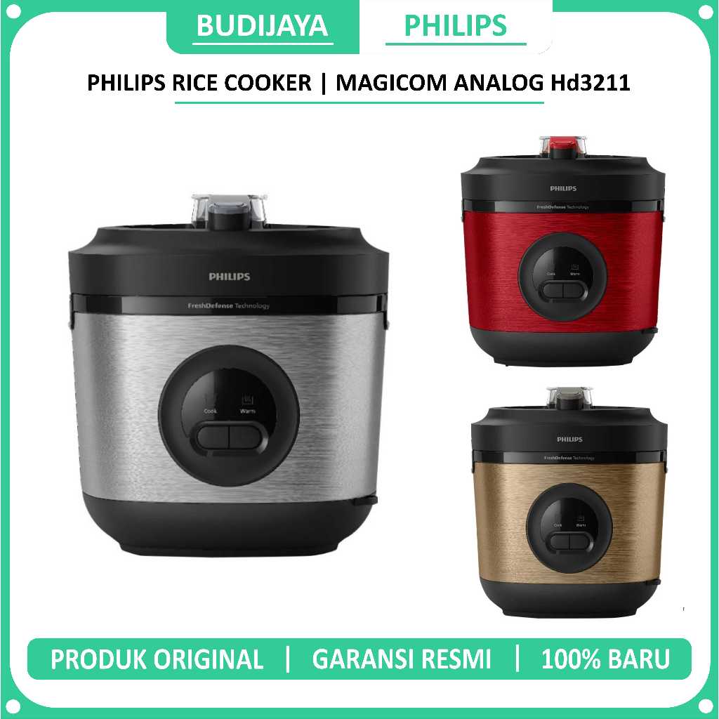 Jual Philips Rice Cooker Penanak Nasi 1.8 L - 3000 Premium Series ...