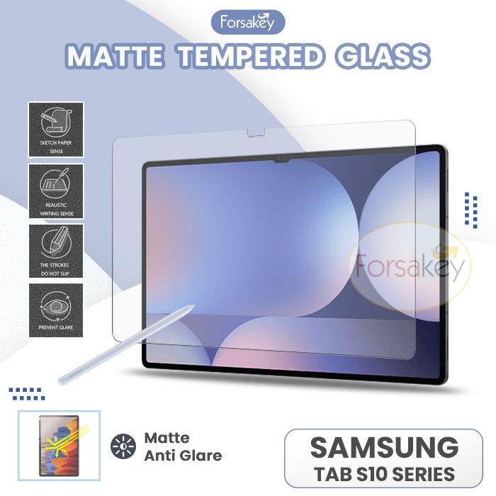 Jual ( MATTE TEMPERED GLASS ) Samsung Galaxy Tab S10 S10+ Plus Ultra 12 ...