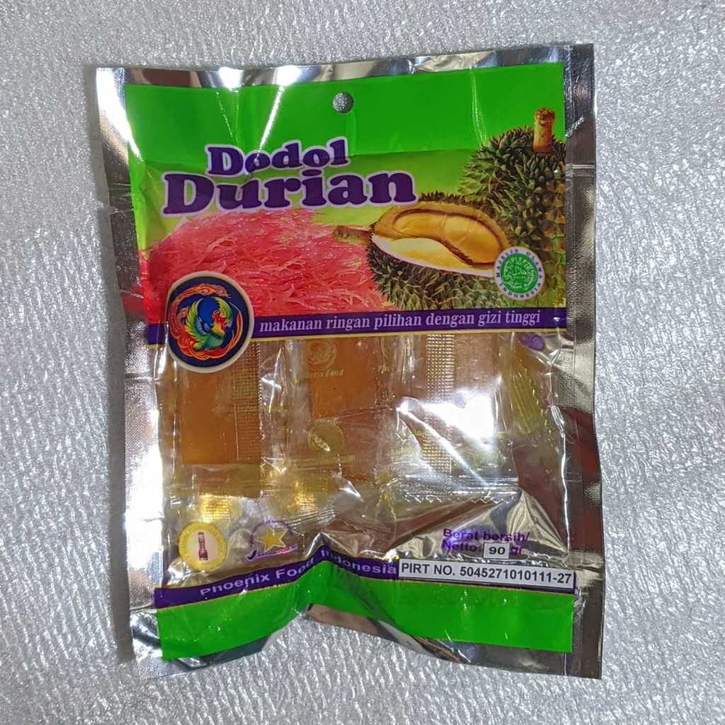 Jual [ HALAL ] Kinjo Dodol Rumput Laut Rasa Buah Durian 90gr / Kinjo ...