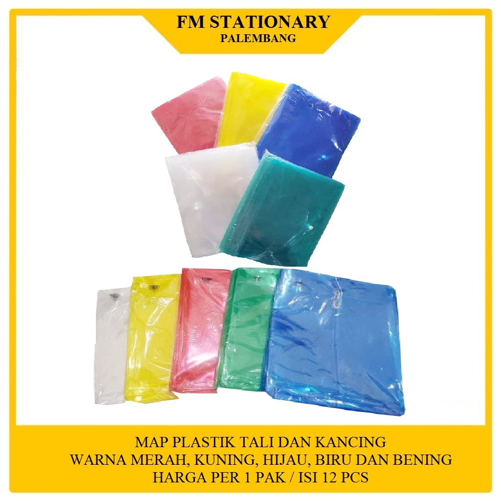Jual Map Plastik Tali / Kancing (12pcs) | Shopee Indonesia